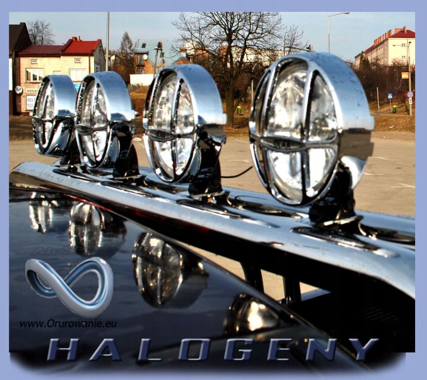 Halogeny na Orurowanie CHROM H3 12V 55W - 2 szt - 7396272717 ...