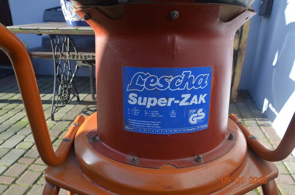 Rębak Lescha super - Zak 1800W Niemiecki gałęzi - 7241669880 ...