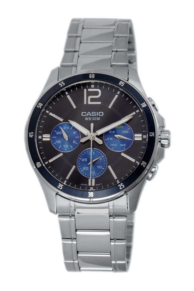 ZEGAREK MĘSKI CASIO MTP 1374 CHRONOGRAF BUDGET - 7289261802 - oficjalne ...