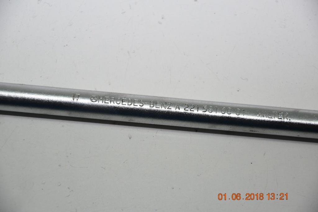 MERCEDES W211 KLUCZ DO KÓŁ ORYGINAŁ 2215810001 - 7380410728 - oficjalne ...