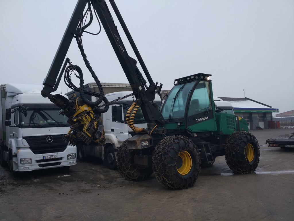 Harwester Timberjack 770D 2002 9200h 745 - 7074272683 - oficjalne ...