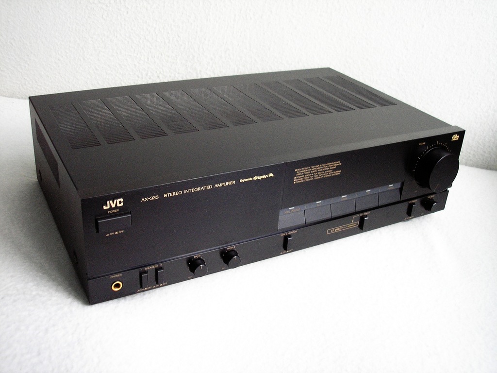 JVC AX-333 /INTEGRATED AMPLIFIER / 1987r.NOWY !! - 7717039519 ...