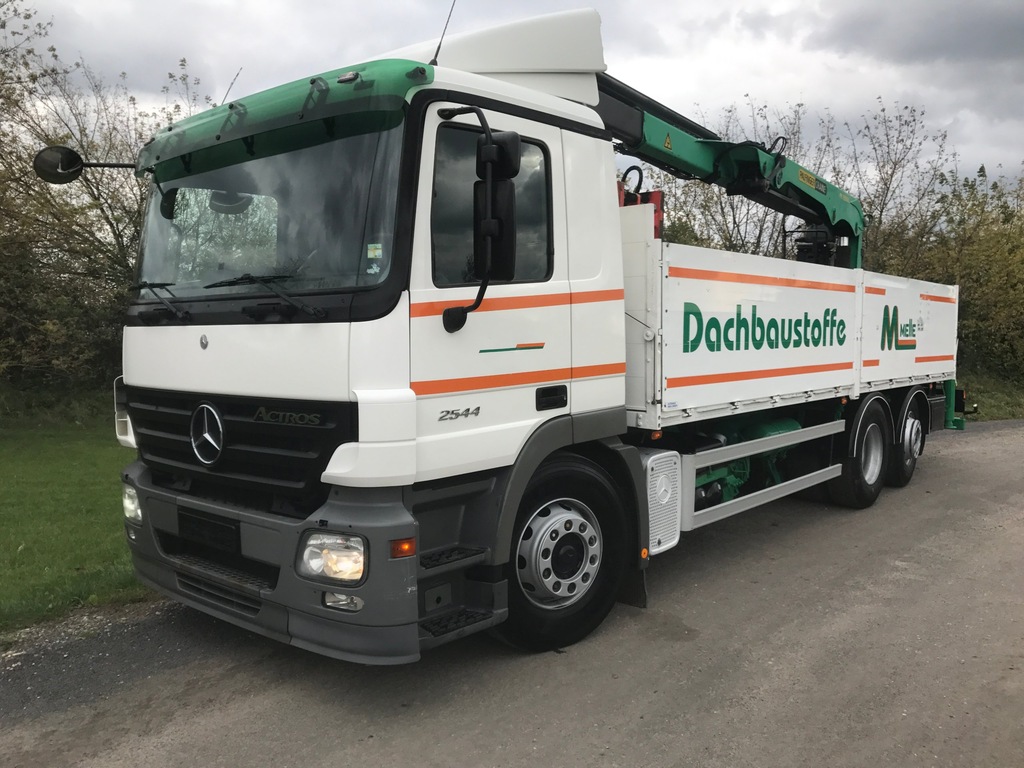 MERCEDES ACTROS 2544, 6x2 , HDS PALFINGER PK 19000 - 7014008728 ...
