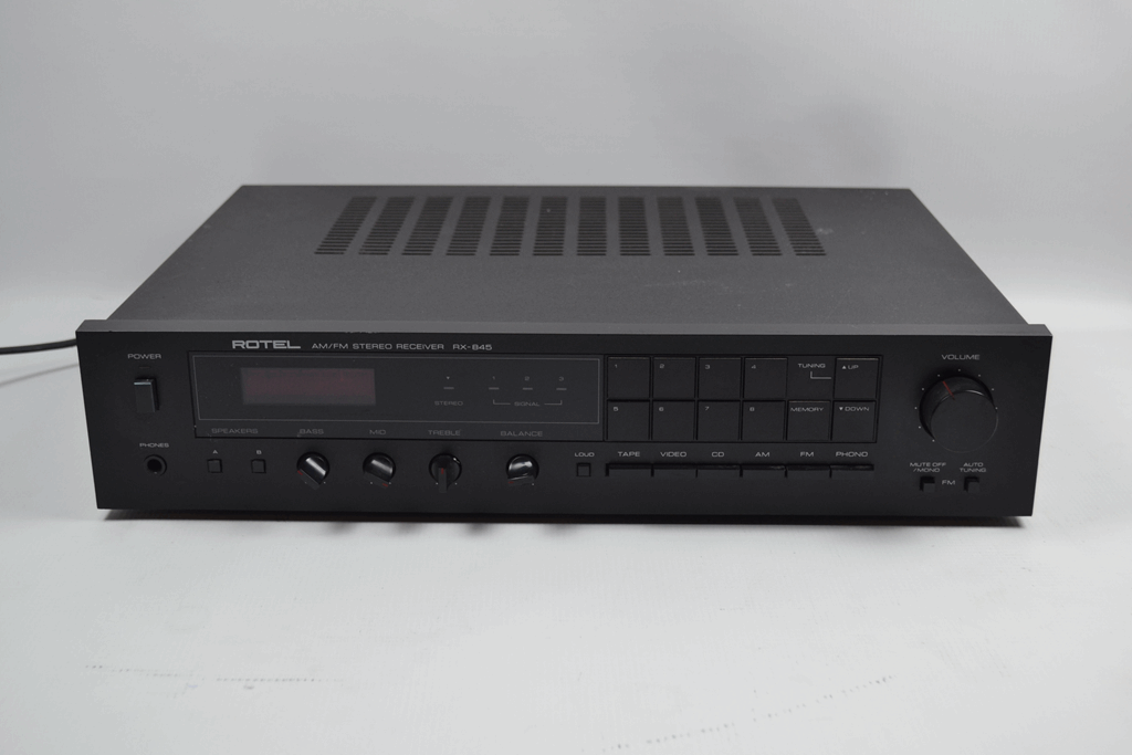 ROTEL RX-845 AM/FM STEREO RECEIVER - 7181157597 - oficjalne archiwum ...