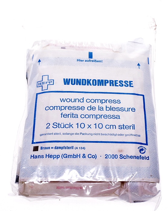 4991-17 ...WUNDKOMPRESSE... s#n KOMPRES NA RANY - 7362260247 ...