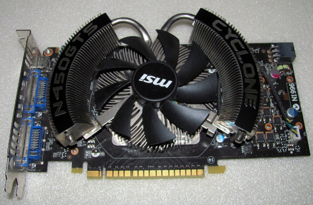 Geforce GTS 450 MSI CYCLONE 1Gb GDDR5 Gwar W-w FV - 7466255005 ...