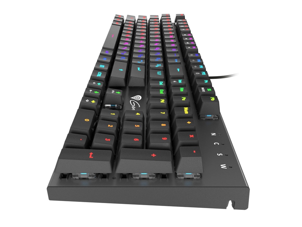 KLAWIATURA MECHANICZNA GENESIS THOR 300 RGB BLUE - 7308597235 ...