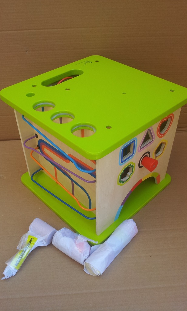 HAPE E1810 DUŻA KOSTKA EDUKACYJNA MOTORYCZNA - 7450756722 - oficjalne ...