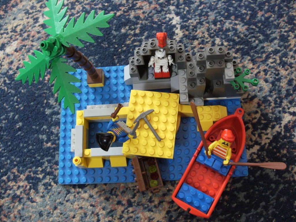 LEGO Piraci 1995 6254 Rocky Reef 107części 3ludzi - 7314223447 ...