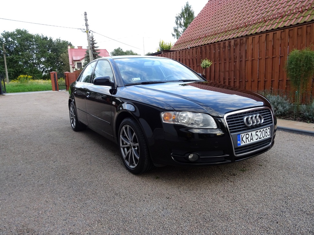 AUDI A4 B7 SEDAN 2006 ROK 1.9TDI CZARNY - 7532160363 - oficjalne ...