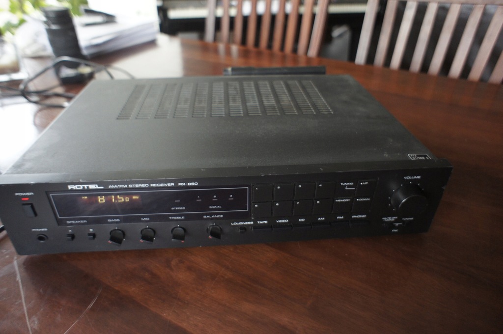 Rotel RX850 RX 850 amplituner vintage wzmacniacz - 7563184285 ...