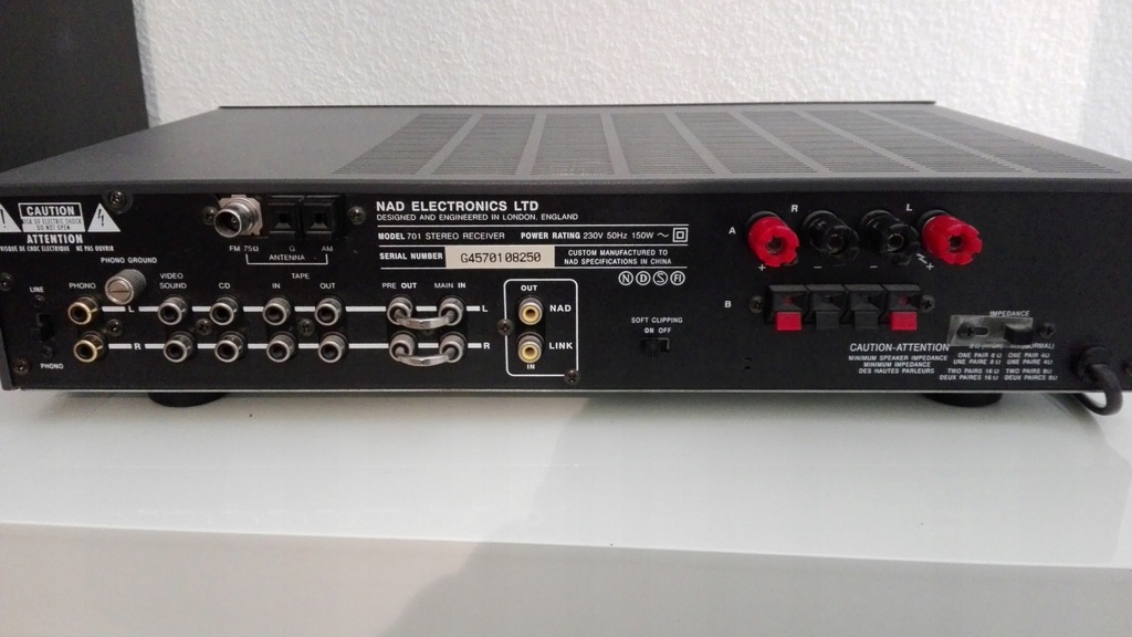AMPLITUNER STEREO NAD 701 - 7725112990 - oficjalne archiwum Allegro