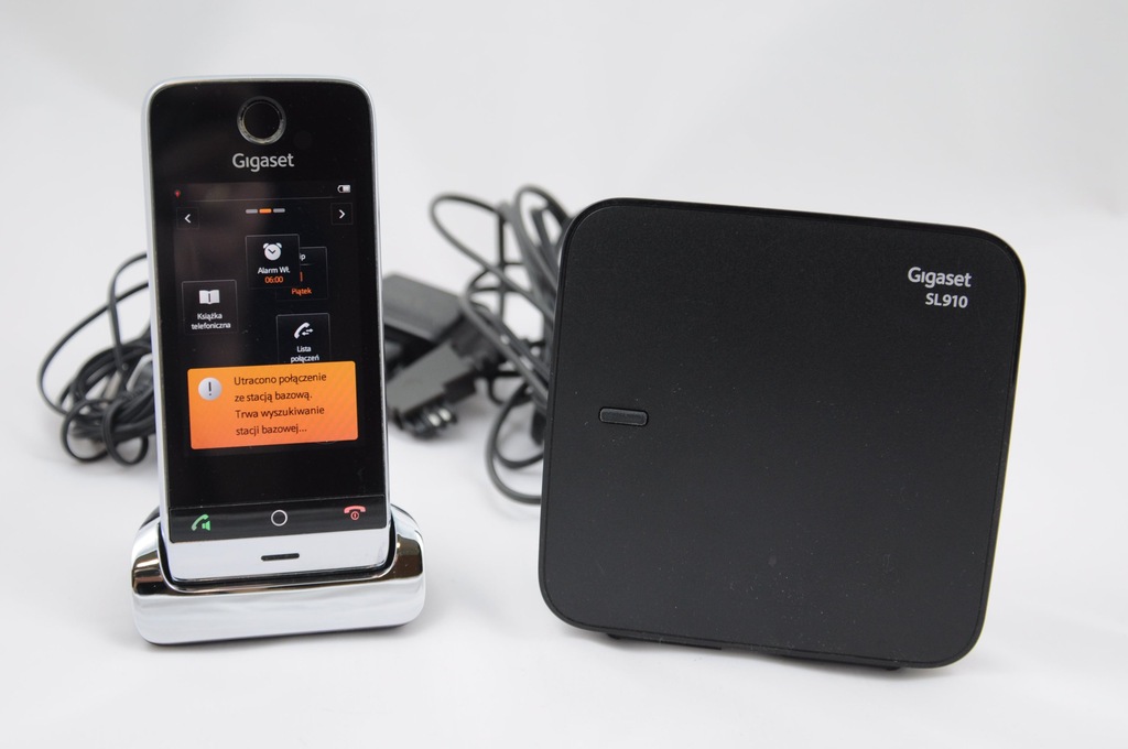 GIGASET SL910 telefon bezprzewodowy dotyk GRATIS - 7332763693 ...