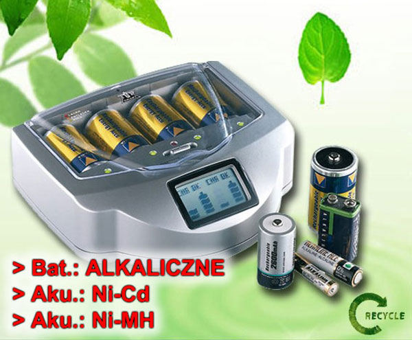 ŁADOWARKA DO BATERII ALKALICZNYCH I AKUMULATORÓW ! - 6795526482 ...