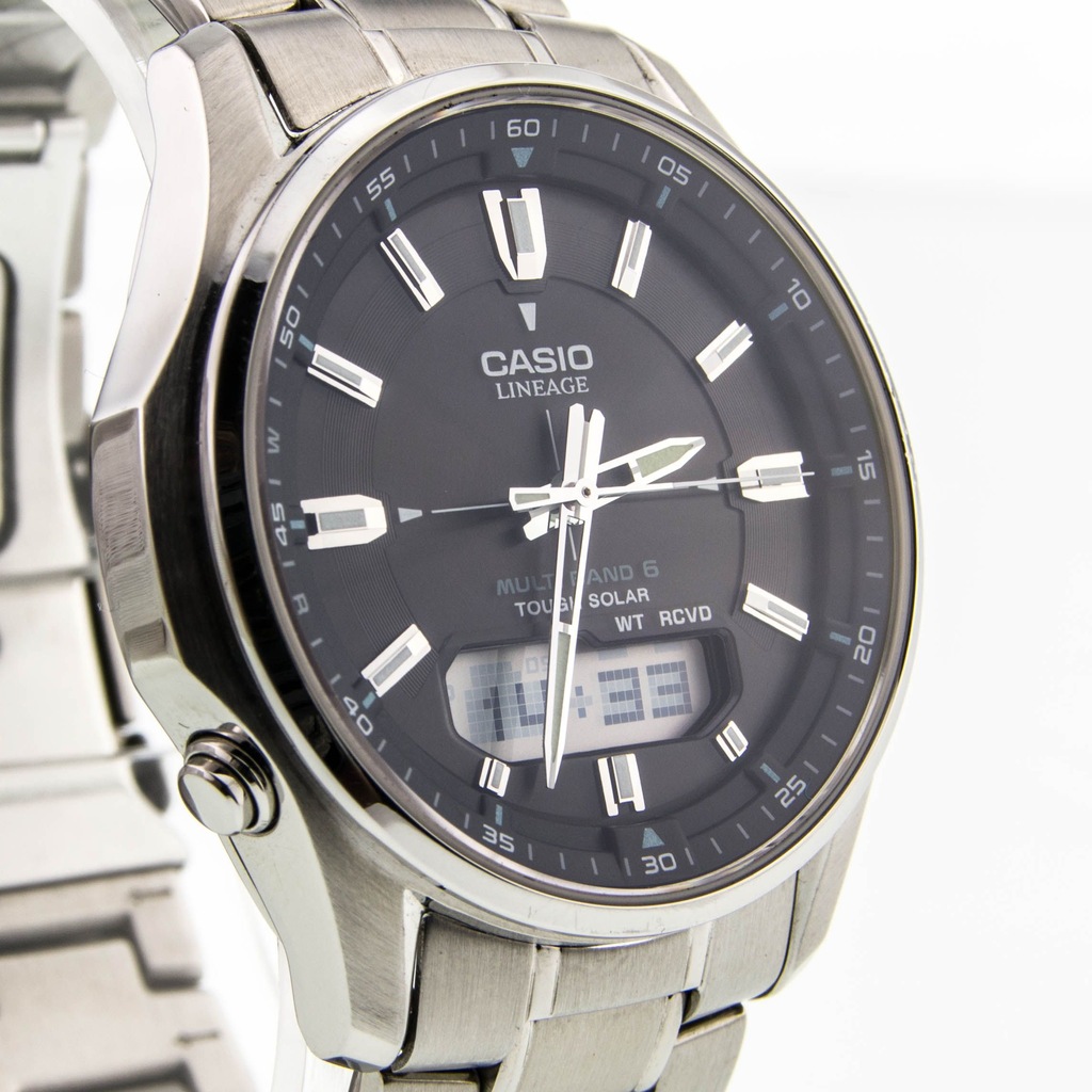 CASIO LCW-M100DSE-1AER LINEAGE SOLAR WAVE CEPTOR - 7184733557 ...