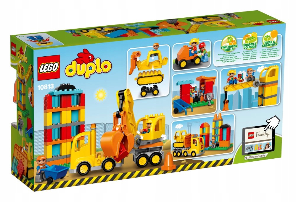 LEGO DUPLO 10813 WIELKA BUDOWA + PAKA HARIBO - 7663069068 - oficjalne archiwum Allegro