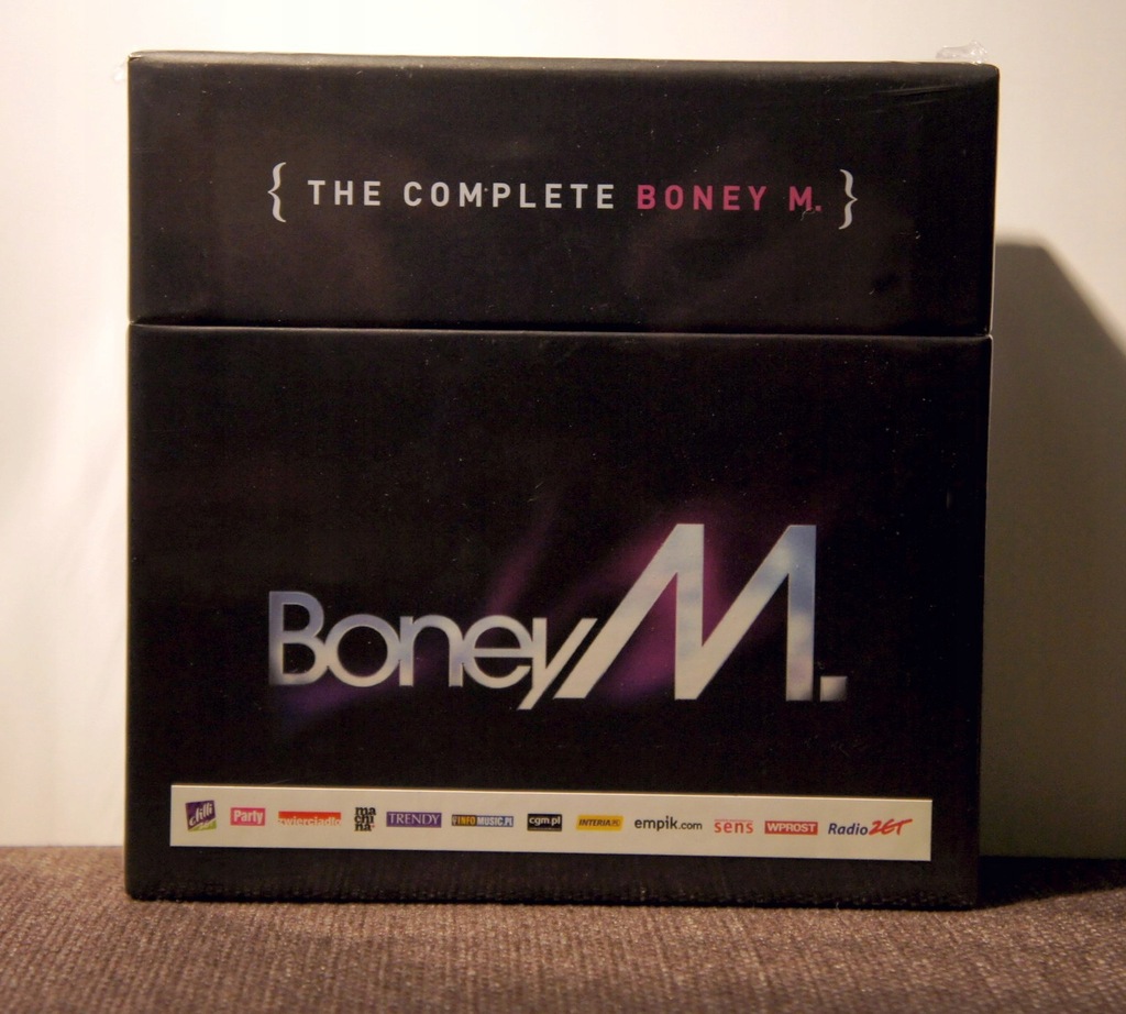 BONEY M The Complete Boney M. BOX 8CD+DVD folia - 7719829654 ...