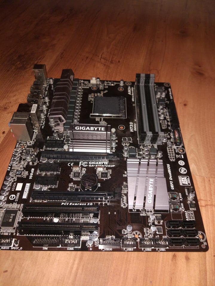 Płyta główna Gigabyte GA-970A-UD3P, 970, DualDDR3 - 7212707440 ...
