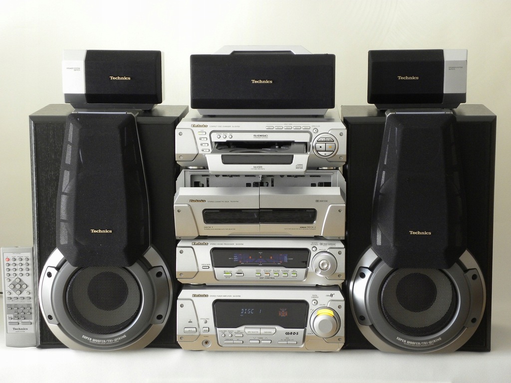 TECHNICS SC-EH760 - piękna i mocna wieża / KOMPLET - 7680580982 ...