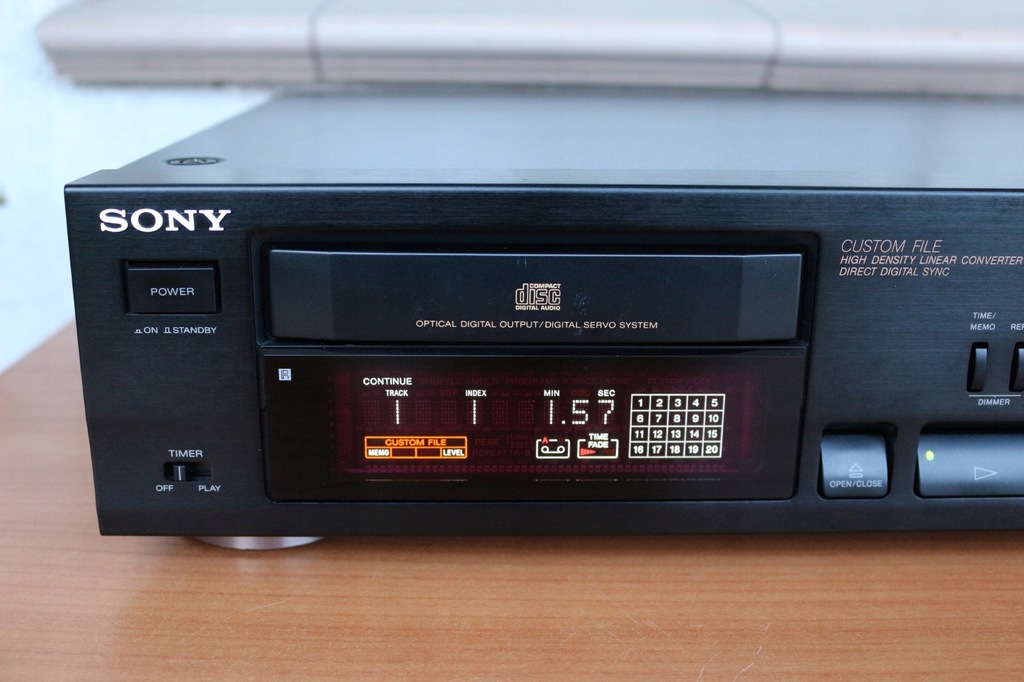 ODTWARZACZ CD SONY CDP-911 CDP-XA1ES 1993 OKAZJA! - 7649351389 - oficjalne archiwum Allegro