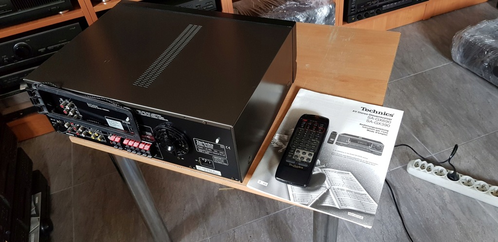 AMPLITUNER TECHNICS SA-GX690 ORYG.PILOT+INSTRUKCJA - 7455779109 - oficjalne archiwum Allegro