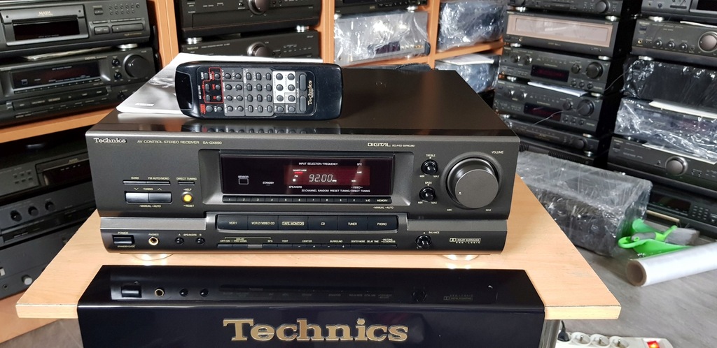 AMPLITUNER TECHNICS SA-GX690 ORYG.PILOT+INSTRUKCJA - 7455779109 - oficjalne archiwum Allegro