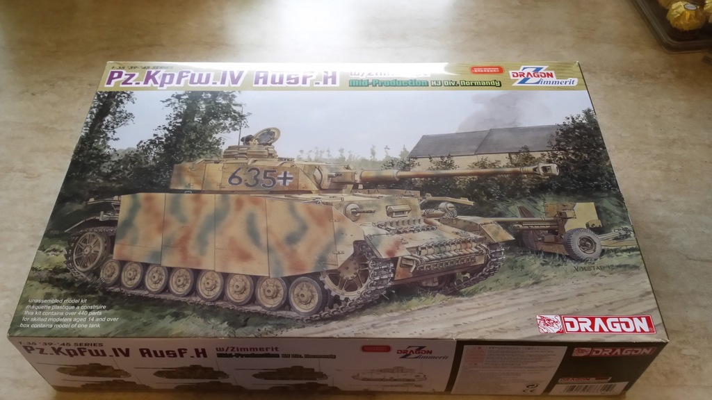 Dragon 6611 Pz.Kpfw.IV ausf.H + zimmerit - 7275214582 - oficjalne ...