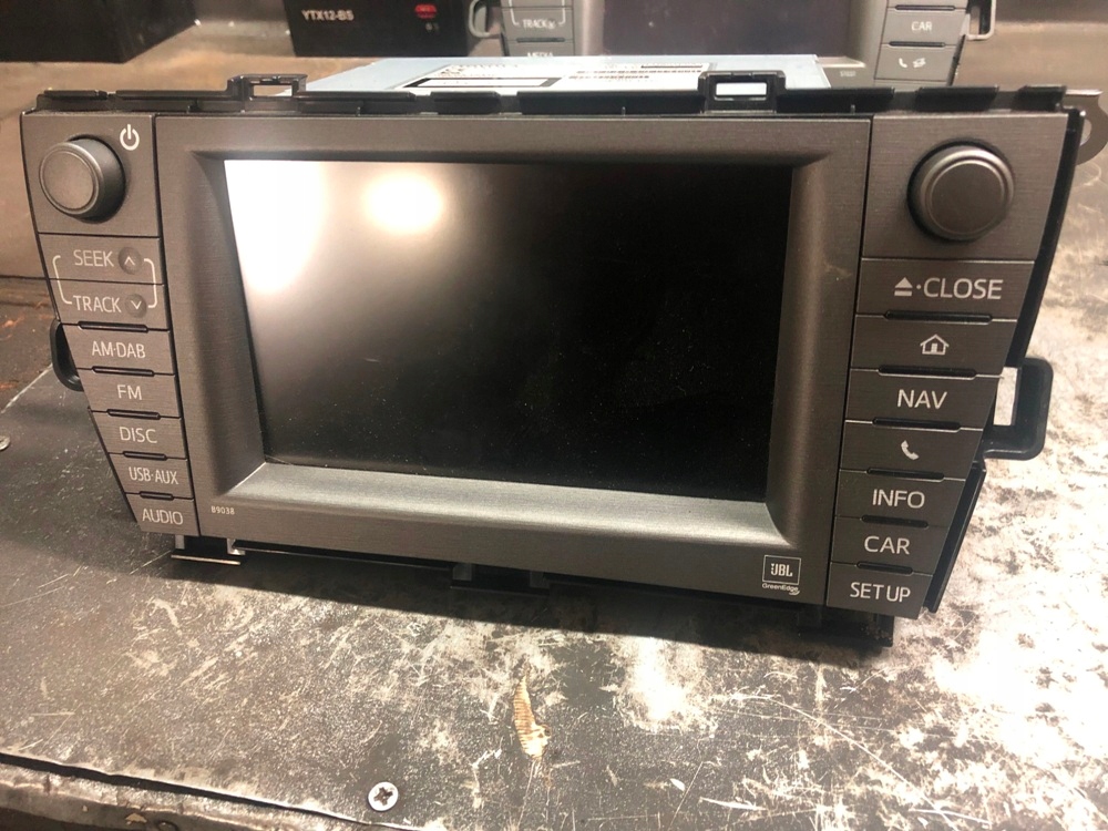 NAWIGACJA TOYOTA PRIUS III 2012- JBL B9038 EUROPA - 7681424436 ...