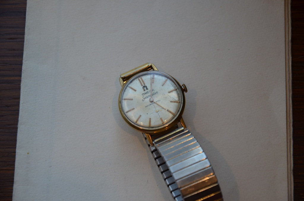 ZEGAREK OMEGA SEAMASTER ANTIMAGNETIC POZŁACANY - 7393866496 - oficjalne ...