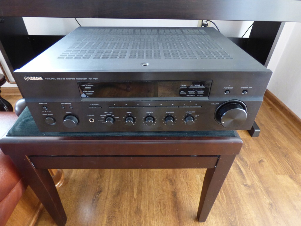 YAMAHA RX-797 AMPLITUNER STEREO RX 797 WZMACNIACZ - 7572796880 ...