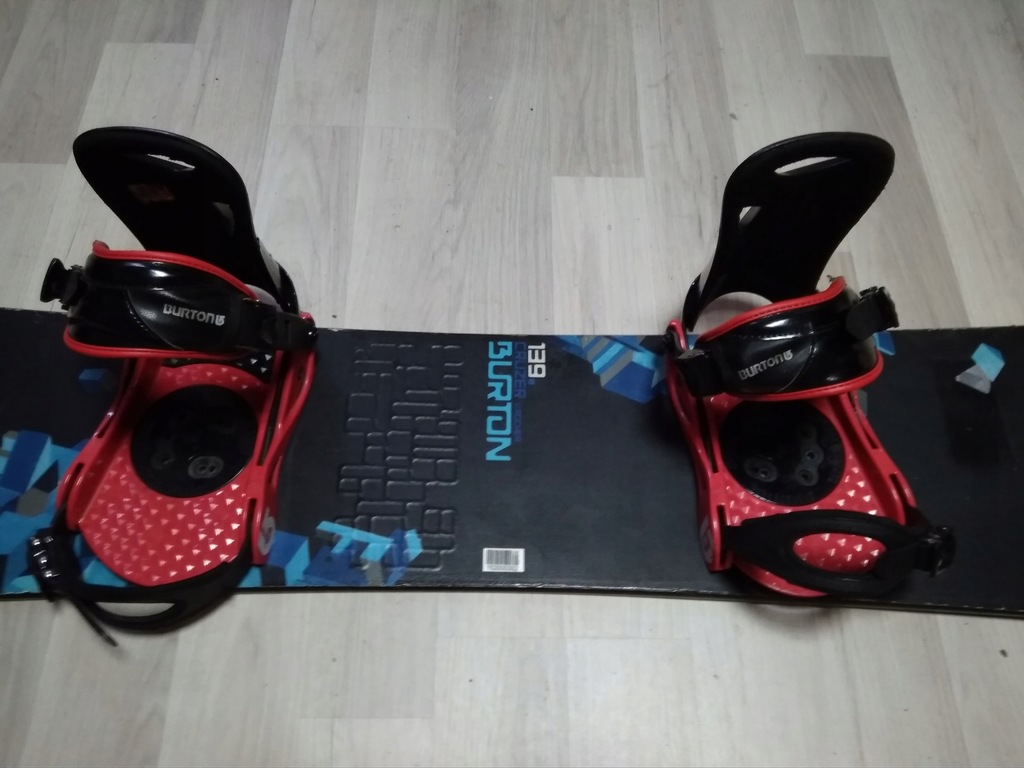 Deska Snowboard BURTON CRUZER V-ROCKER 139 cm + Wi - 7596711817 ...