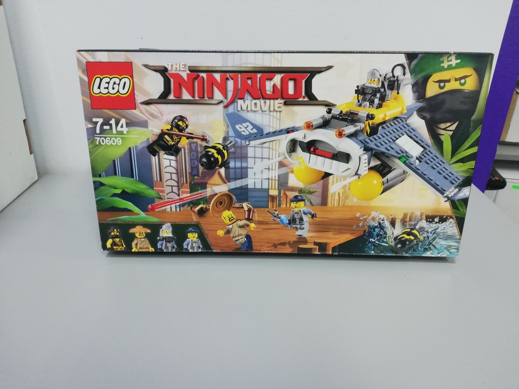 LEGO 70609 Ninjago Movie Bombowiec Manta Ray 30083 - 7356213577 ...