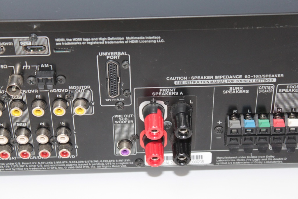 Amplituner Onkyo TX-SR308 5.1 HDMI Pilot Bluetooth - 7380830901 - oficjalne archiwum Allegro