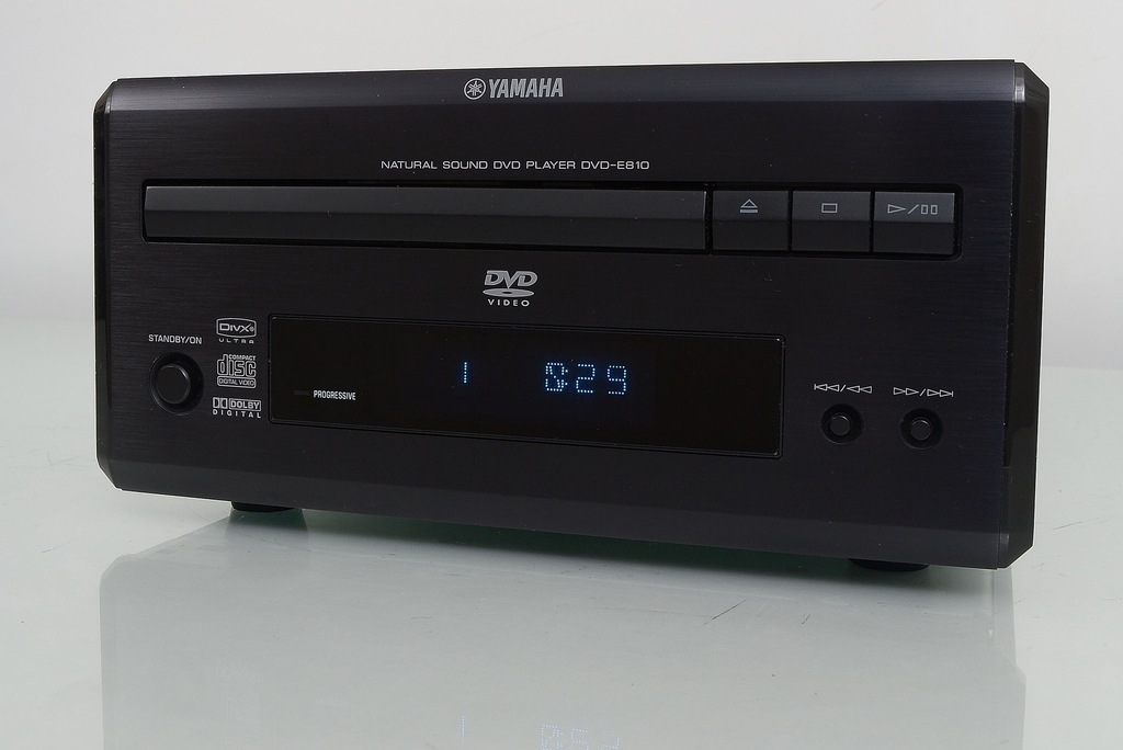 YAMAHA DVD-E810 ODTWARZACZ PŁYT CD / DVD / MP3 - 7694438493 - oficjalne archiwum Allegro