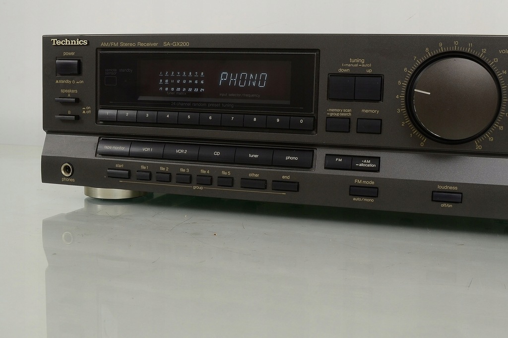 TECHNICS SA-GX200 Wysokiej jakości amplituner . - 7687432025 - oficjalne archiwum Allegro