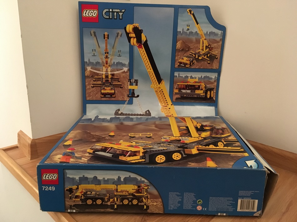 XXL DŹWIG BUDOWLANY ŻURAW LEGO CITY 7249 - 7065255205 - oficjalne ...
