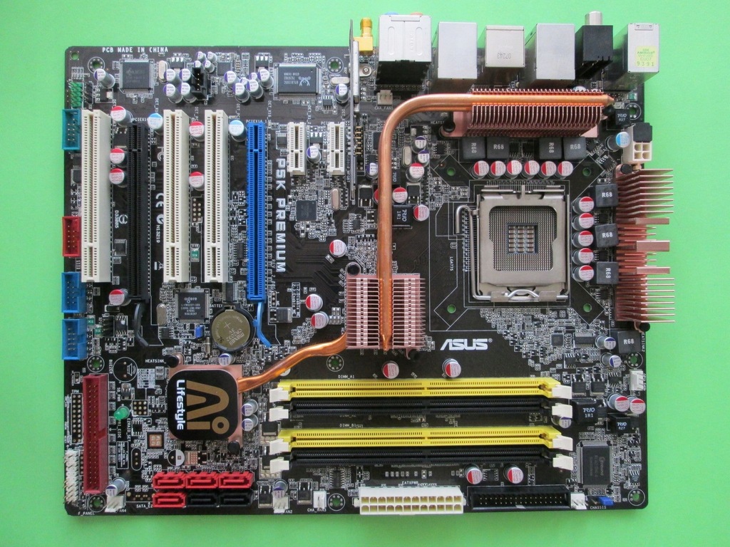 __ASUS P5K PREMIUM WiFi DDR2 8GB 2xPCIE FSB1600 FV - 7339959743 ...