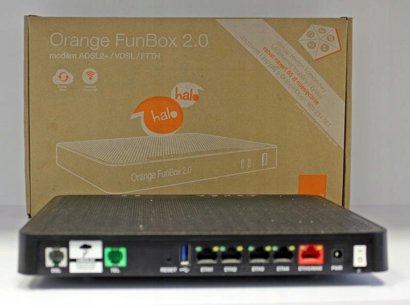 ORANGE FUNBOX 2.0 - 7553287599 - oficjalne archiwum Allegro