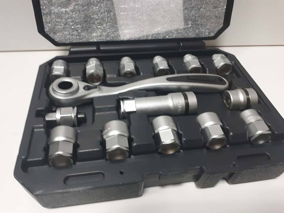 ZESTAW KLUCZY POWERFIX DRIVE SOCKET SET - 7278149935 - oficjalne ...