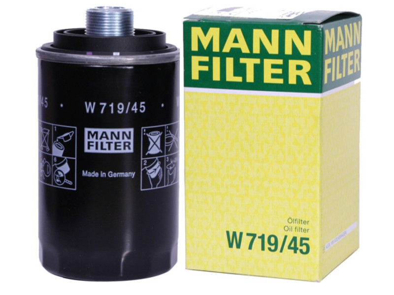 MANN FILTR OLEJU W719/45 OP526/7 AUDI SKODA VW - 6788306230 - oficjalne ...