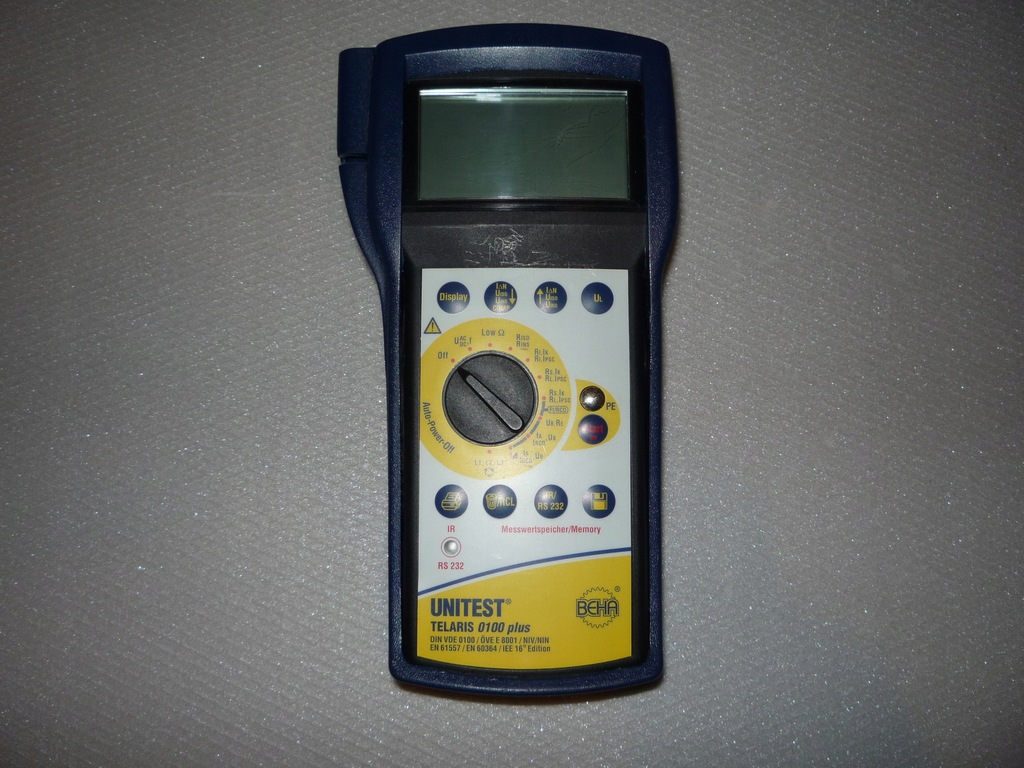 BEHA UNITEST miernik instalacji ele. j fluke sonel - 7679913825 ...