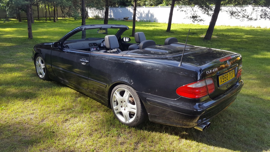 Mercedes CLK W208 Cabrio 430 V8 Drift Car Anglik - 7634028592 ...