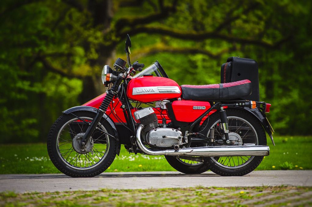 Jawa 350 deluxe z koszem velorex 700 - 7370273132 - oficjalne archiwum ...