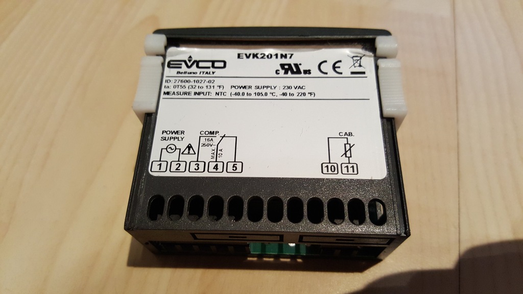 Sterownik EVCO EVK 201 EVK201N7 - 7242796618 - oficjalne archiwum Allegro