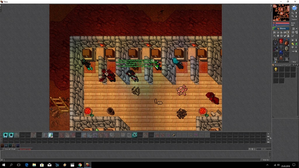 TIBIA GOLDEN HELMET ANTICA - 7255426466 - oficjalne archiwum Allegro