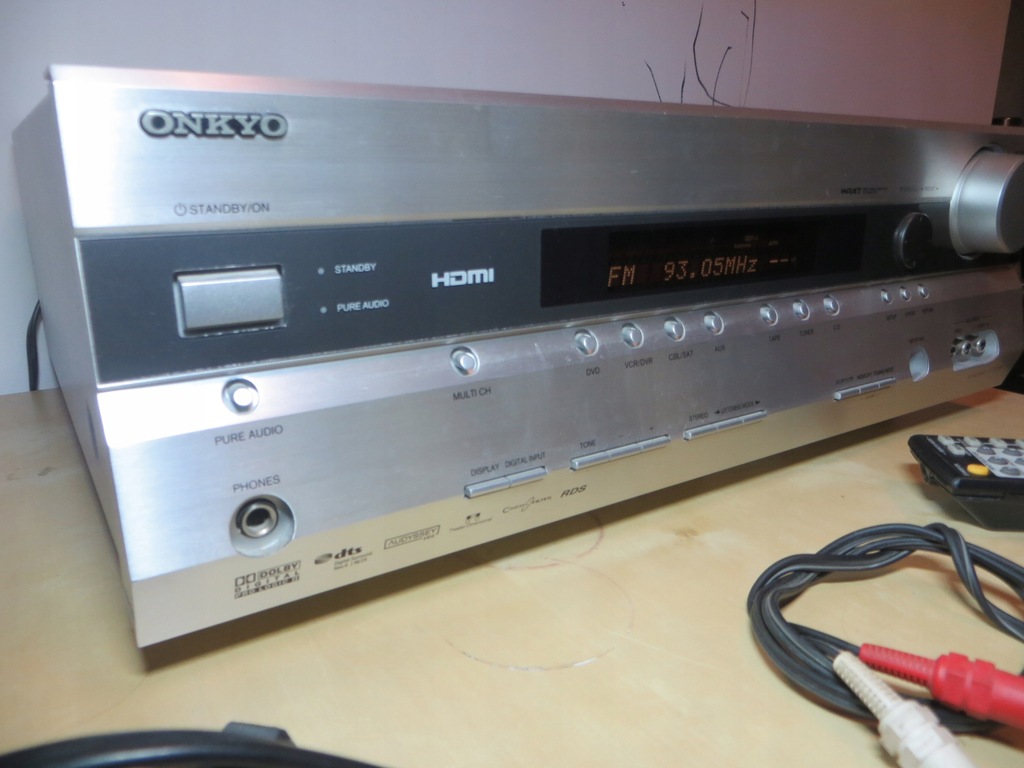 POTĘŻNY amplituner KINO ONKYO HT-R508 okazja 560W - 7724177254 - oficjalne archiwum Allegro