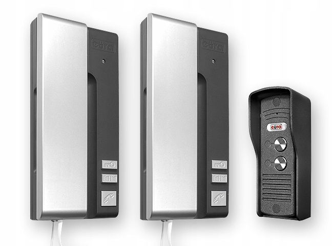 Domofon EURA ADP-32A3 DUO 2-rodzinny Wielorodzinny - 7572357690 - oficjalne archiwum Allegro