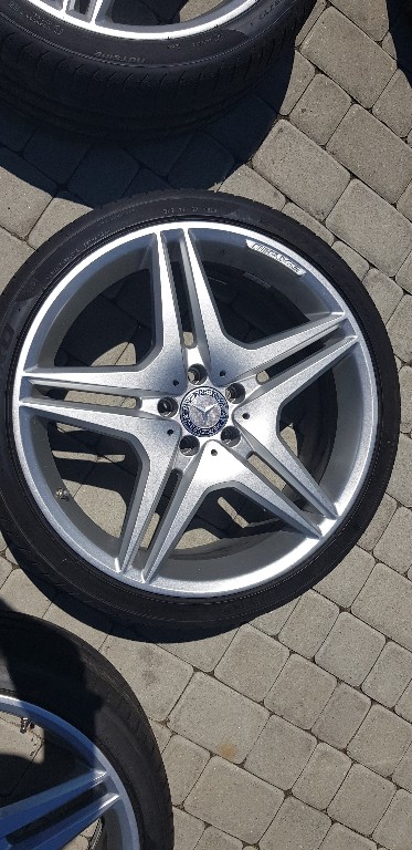 Felgi AMG Mercedes w221 w220 ET43 A2214016202 - 7389191589 - oficjalne archiwum Allegro