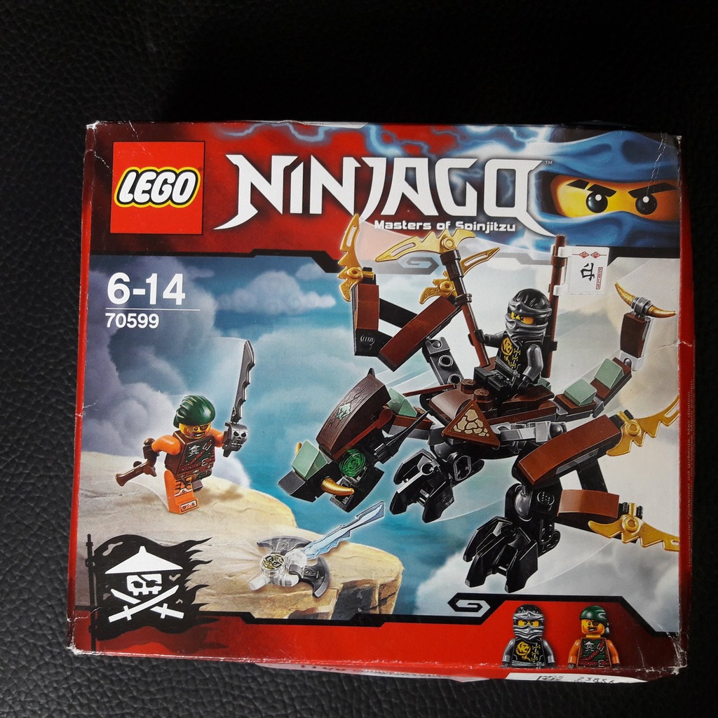 KLOCKI LEGO NINJAGO 70599 SMOK COLE'A WARSZAWA 24H - 7274163944 ...