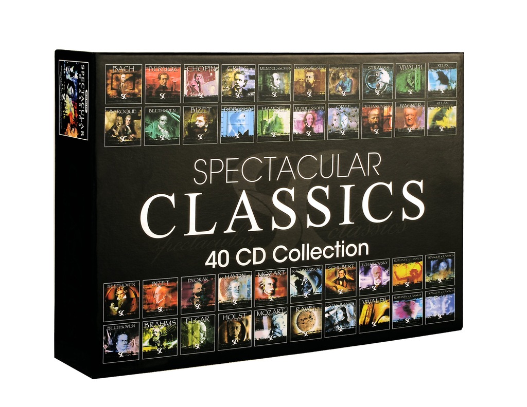 40 CD SPECTACULAR CLASSICS EKSKLUZYWNA KOLEKCJA - 7679661324 ...